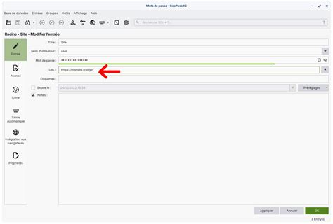 Utiliser Keepassxc Wikilibriste