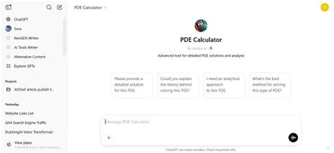 Pde Calculator Advanced Partial Differential Equations Solver Pde Calculator Advanced Partial Differential Equations Solver