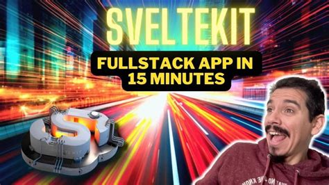 Matías Hernández Arellano On Linkedin Sveltekit Crash Course Building A Fullstack App For