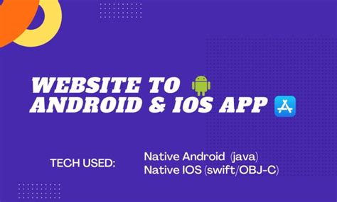 Website Into Android And Ios App By Diamond4you Fiverr