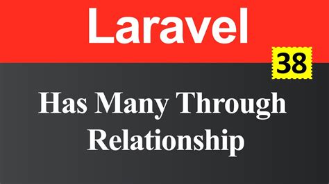 Has Many Through Relationship In Laravel Hindi Youtube