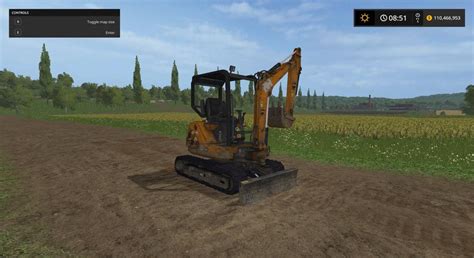 Mini Nomad Excavator V1 0 Fs17 Farming Simulator 17 Mod Fs 2017 Mod