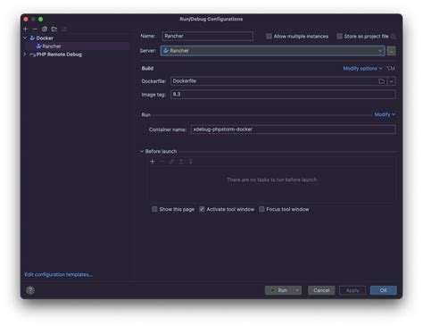 xdebug phpstorm