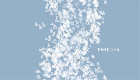 동적 방출 입자 배열입니다 추상적인 배경입니다 Bokeh 효과입니다 벡터 일러스트입니다 3차원 형태에 대한 스톡 벡터 아트 및 기타 이미지 Istock