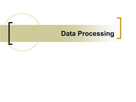 Data Processingppt