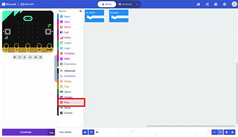 Flashing Red Green And Blue — 4cscc Lab Manual Makecode