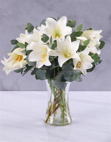 Elegant White Lilies Lily Ts Netflorist