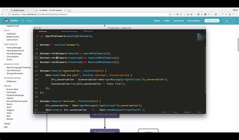 Matching Middleware Build A Chatbot Beyond Code