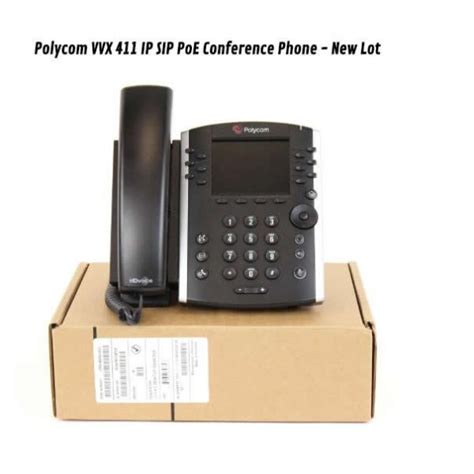 Polycom Vvx 411 Ip Sip Poe Conference Phone Ict Computer Limited