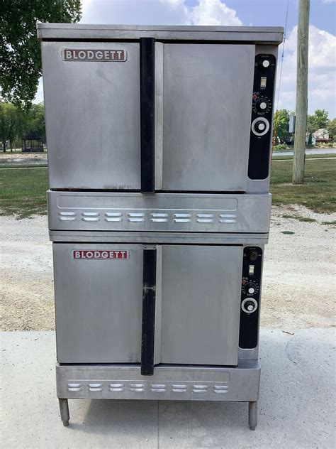 152 0525 Blodgett Dfg 100 3 Natural Gas Double Stack Convection Oven