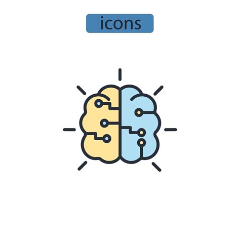 Machine Learning Icons Symbol Vector Elements For Infographic Web 10511501 Vector Art At Vecteezy