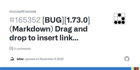 Bug 1730 Markdown Drag And Drop To Insert Link Inserts A