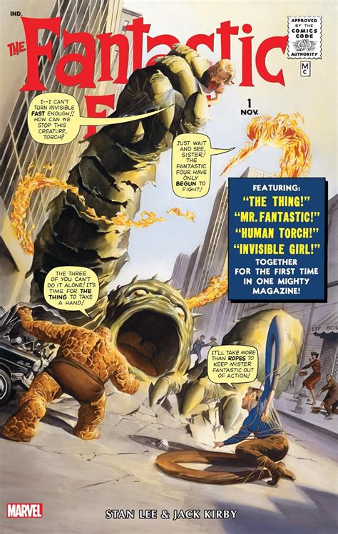 The Fantastic Four Omnibus Vol 1 Alex Ross Cover New Printing 3