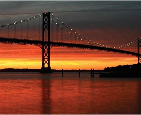 Mt Hope Bridge Portsmouth Ri Rhode Island History Newport Rhode Island Wonders Of The World