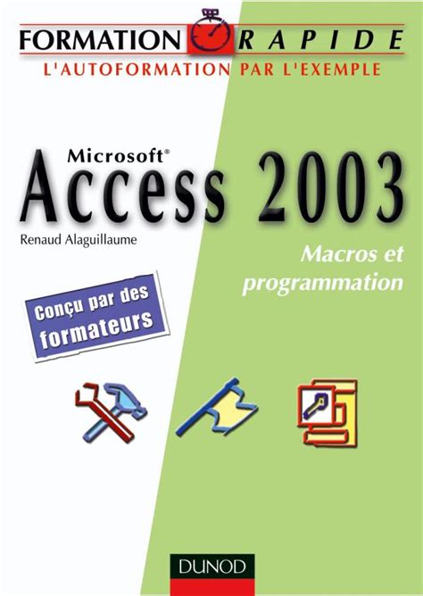 Access 2003 Macros Et Programmation Vba Hachettefr