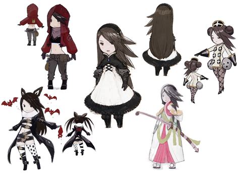 Bravely Default Concept Art