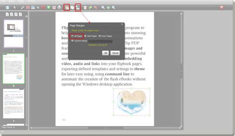 copy and paste object quickly to pages of flip pdf