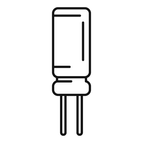 Premium Vector Central Resistor Icon Outline Vector Electric Circuit Energy Device