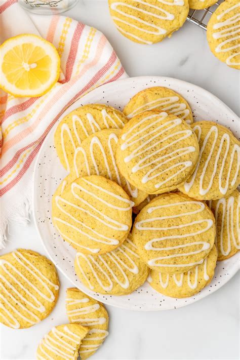 Lemon Poppy Seed Cookies All She Cooks