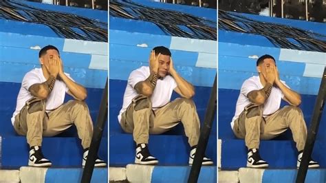 ¿es El Fin De Grupo Firme Eduin Caz Fue Captado Llorando En El