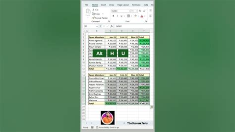 Always Use This Trick To Auto Sum Values In Excelexcelmicrosoftexceltutorialytshorts Youtube