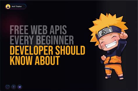 Free Web Apis For Developers Anil Thakor Posted On The Topic Linkedin