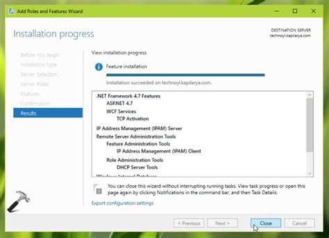 Install IP Address Management IPAM In Windows Server
