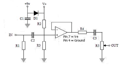 Operational Amplifier OPA Unity Gain Buffer Voltage Follower Output Electrical Engineering