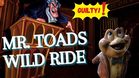 Mr Toads Wild Ride At Disneyland Youtube