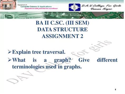 PPT BA II C SC III SEM DATA STRUCTURE ASSIGNMENT PowerPoint Presentation ID
