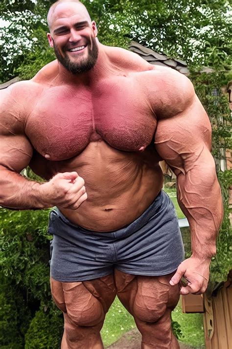 Huge Muscle Man By Atuohs0999 On Deviantart