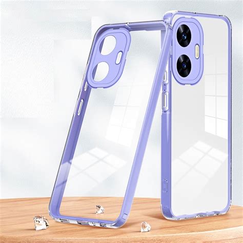 Capa Case Transparente Em Realme C C Note Capinha Protetora Silicone Aveludada Anti