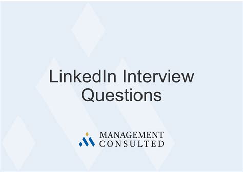 LinkedIn Interview Questions