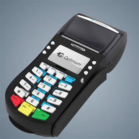 Pos Terminal Hypercom Optimum T4210 3d Model 19 Max 3ds Obj Fbx Free3d