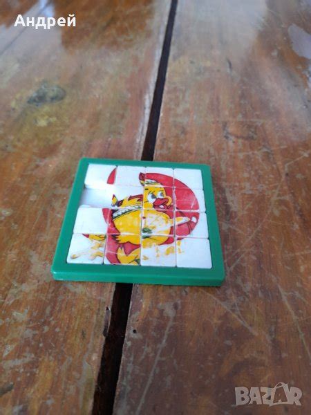 Стара детска игра плочка за редене подреждане 8 в Други ценни предмети в гр Перник