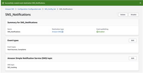 Amazon Ses Set Up Notifications For Bounces And Complaints Aws