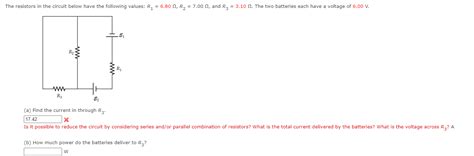 [solved] the resistors in the circuit below have the follo