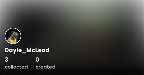 Dayle Mcleod Profile Opensea