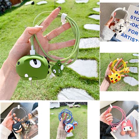 Cute Cartoon Cable Protector Cable Phone Cord Protector For W W Fast Charger Cable