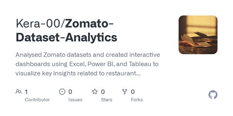 GitHub Kera Zomato Dataset Analytics Analysed Zomato Datasets And Created Interactive