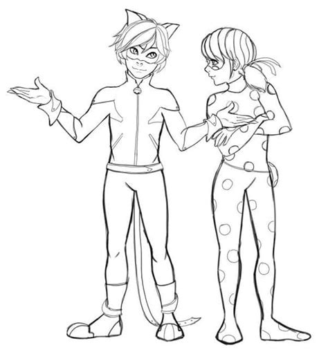 Miraculous Ladybug Coloring Pages Coloringlib