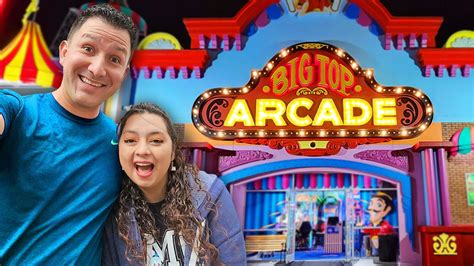 Lets Have Fun At Big Top Arcade In Pigeon Forge Youtube