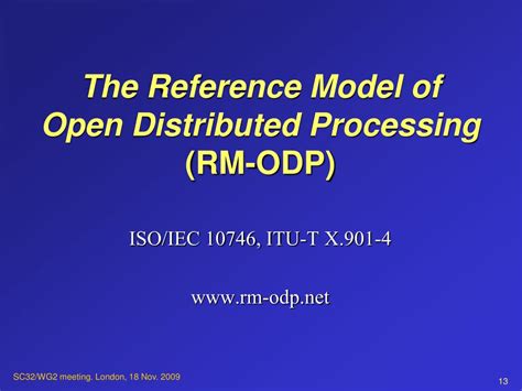 Ppt Techniques For It System Specification In Open Distributed