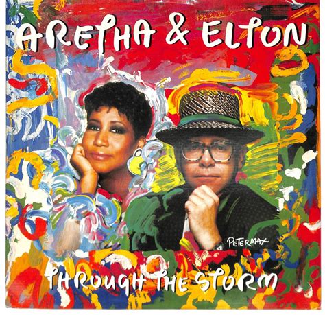Yahoo オークション E1810 12 米 Aretha And Elton Aretha Franklin El