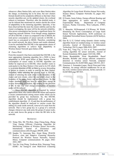 Selection Of Energy Efficient Clustering Algorithm Upon Cluster Head