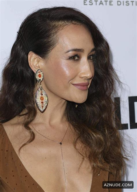 Maggie Q Sexy Photos From An Evening In China With Wildaid In Beverly
