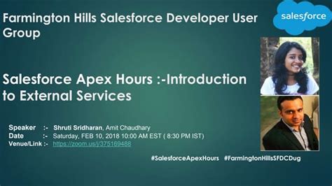 Salesforce Apex Hours Introduction To External Services Pptx