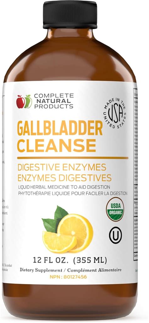 Complete Natural Gallbladder Complete Liquid Supplement For Gallbladder Support