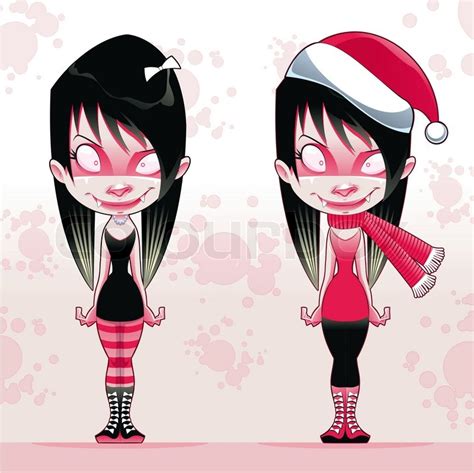Vampire tegneseriefigurer . | Stock foto | Colourbox