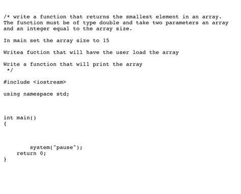 Solved For The Function Call Do Not Put The Arrays For